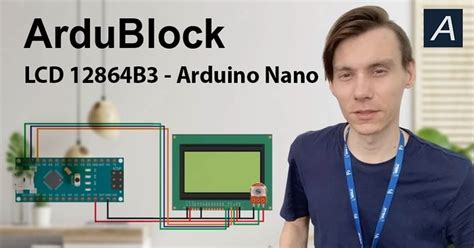 Ardublock Дисплеи Lcd 12864b3 V20 Arduino Nano Пикабу