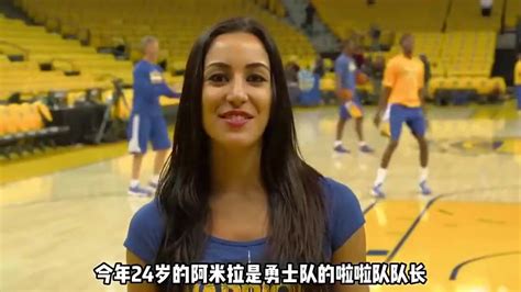 体坛名场面在nba勇士队当啦啦队工作中的一天如何度过的？腾讯视频