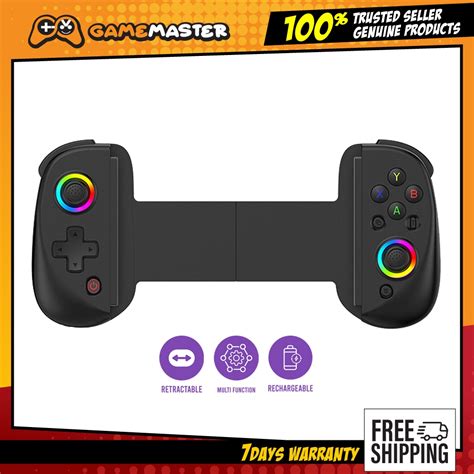 BSP D8 Retractable Wireless Controller For Cellphone Tablet With Hall Triggers BT5 2 No Stick