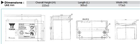 Prolinkzone 2019 Yuasa Np100 12 12v 100ah