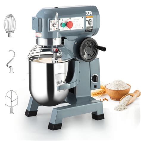 Commercial Food Mixer Commercial Mixer 20qt 1100w 3 Speeds 105180408rpm Heavy Duty Electric