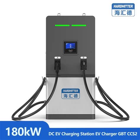 Hardhitter Rfid Credit Card Compatible 180kw Dc Fast Ev Charger Ccs2 Ev