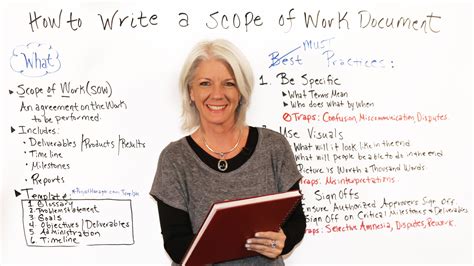 How To Write A Scope Of Work Projectmanager Intended For Scope Of Work