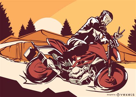 Vectores Gráficos de moto para descargar