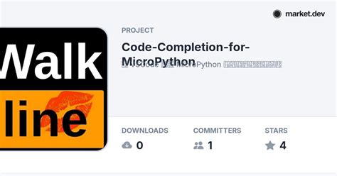 Code Completion For Micropython Ecosystem Directory Marketdev