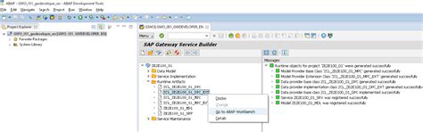 Using Segw And Abap In Eclipse Sap Community
