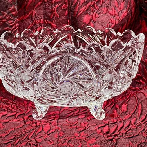 Footed Candy Dish Etsy