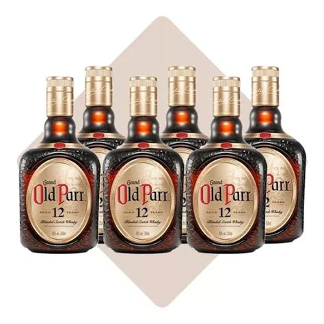Whisky Old Parr 12 Anos 750ml 6 Garrafas