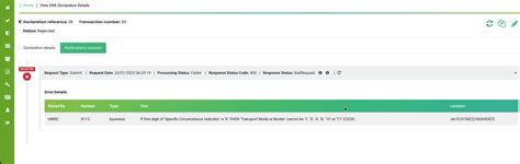 Submitting Safety And Security Declarations Ens On Customs
