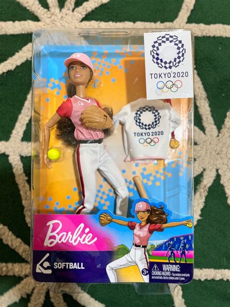 Barbie Olympic 2020 Softball Hobbies And Toys Toys And Games On Carousell