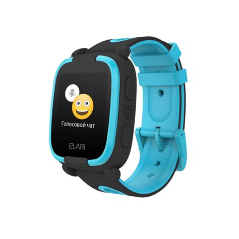 Купить смарт-часы ELARI Смарт часы Elari KidPhone 2 Black and Blue ...