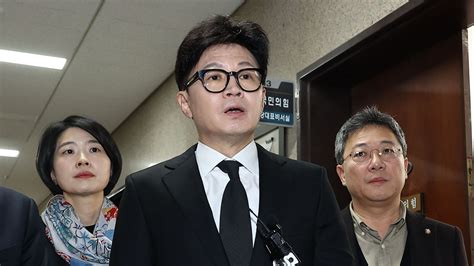녹취구성 한동훈 尹 조기퇴진 불가피최선의 방식 고민