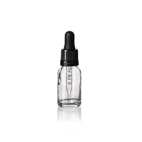 15 Ml Clear Euro Bottle W Dropper Wholesale Euro Dropper