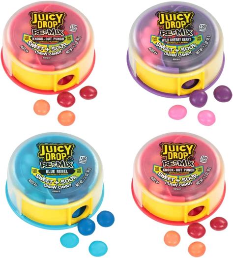 Juicy Drop Sour Gel Pen Candy Variety Pack Of 12