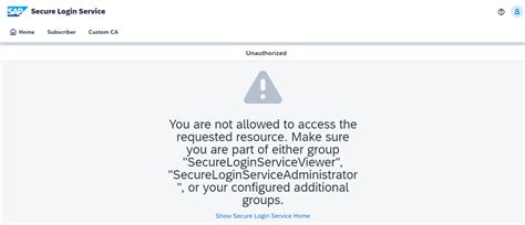 3571876 Unable To Access Sap Secure Login Service For Sap Gui