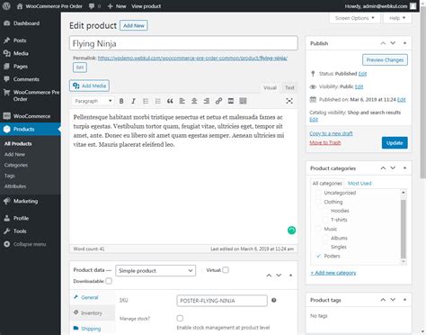 WordPress WooCommerce Pre Order Plugin By Webkul CodeCanyon