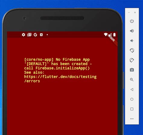 Firebase Initializeapp