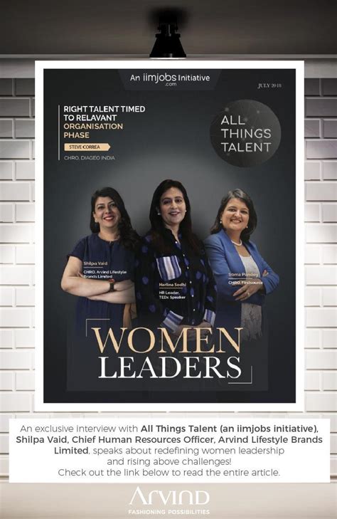 Arvind Fashions Limited On Linkedin All Things Talent Women Leaders