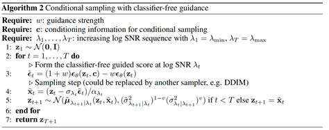 Classifier Free Diffusion Guidance论文精读 Lzqs Blog