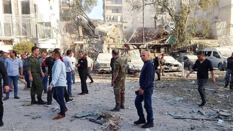 Israel Ataca Edificio Del Consulado De Irán En Damasco Radio La