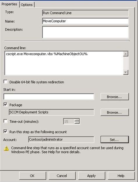 Move Computer To The Correct Ou During Deployment Ccmexec Com Enterprise Mobility