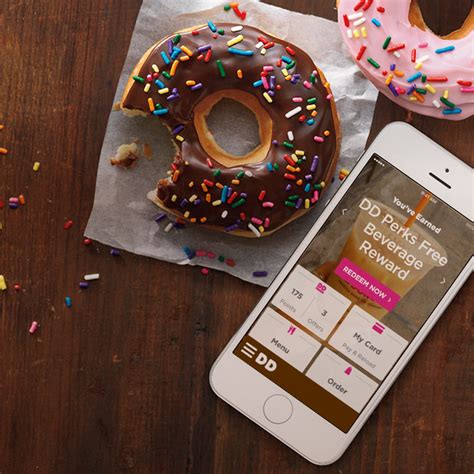 Mobile App Dunkin Donuts