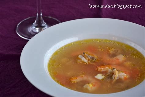 Idomundua SOPA DE PESCADO