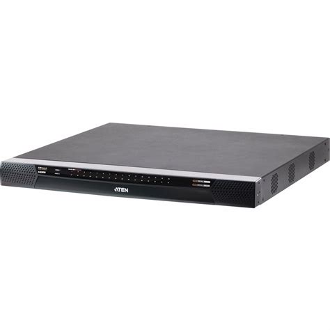Aten 1 Local 1 Remote Access 32 Port Multi Interface Cat 5 Kvm Over Ip Switch Kn1132vb
