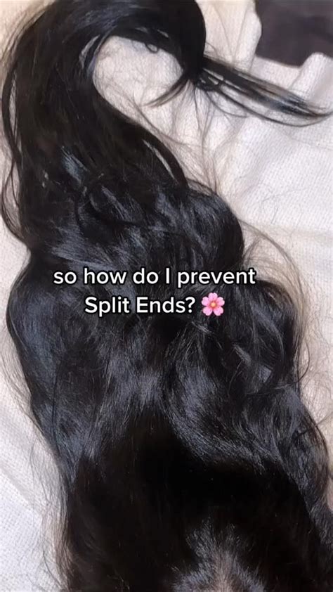 Prevent Split Ends By Doing These Steps🌸 Video Frizzy Hair Tips