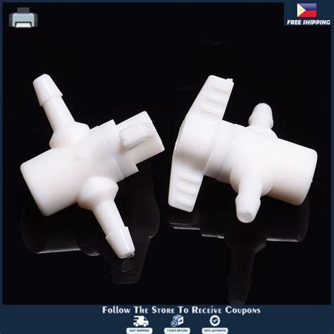 10PCS Large Format Printer Ciss Ink System Manual Valve 2 Ways Flora Mutoh Solvent Printer Bulk