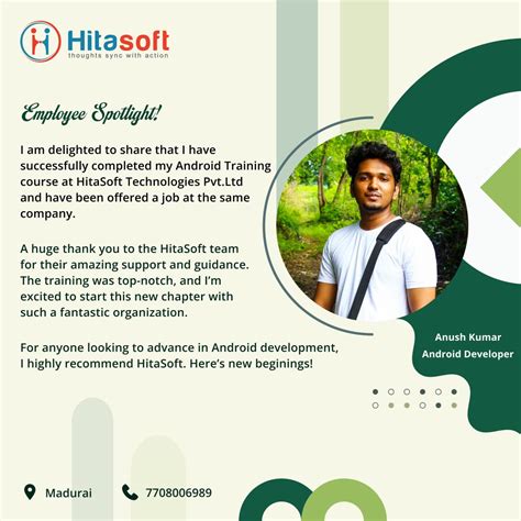 careertransition androiddeveloper successstory teamsuccess