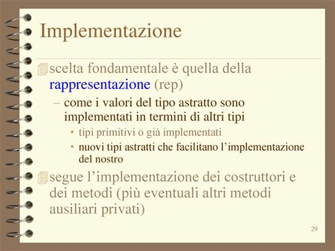 Sommario Cos Un Tipo Di Dato Astratto Astrazione Tramite Specifica
