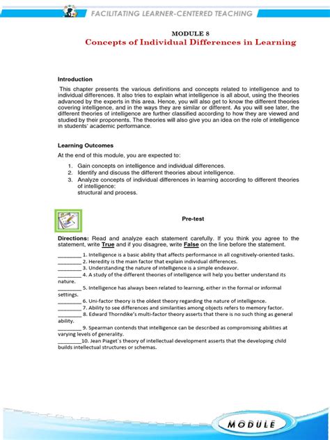 FLCT Module 8 | PDF | Intelligence | Cognitive Development