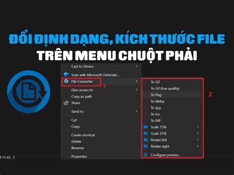 File Converter Convert File Format And Size In The Right Click Menu