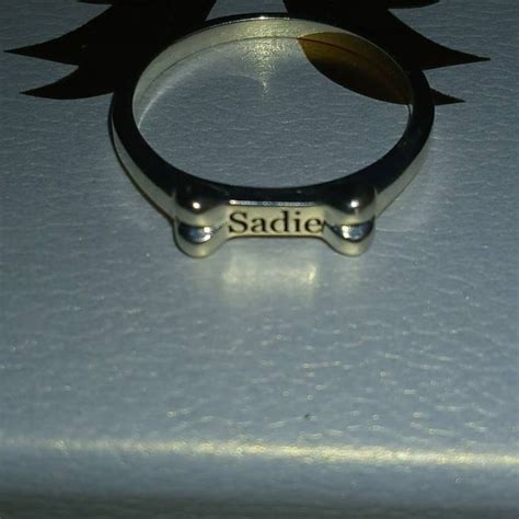 Custom Date Ringstackable Year Ringgothic Date Ringbirth Year Ring