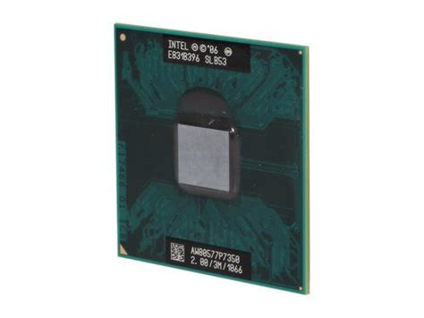 Refurbished Intel Core 2 Duo P7350 2 0 Ghz Socket P 25w P7350 Slb53