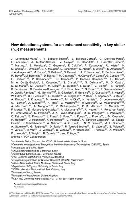 Pdf New Detection Systems For An Enhanced Sensitivity In Key Stellar