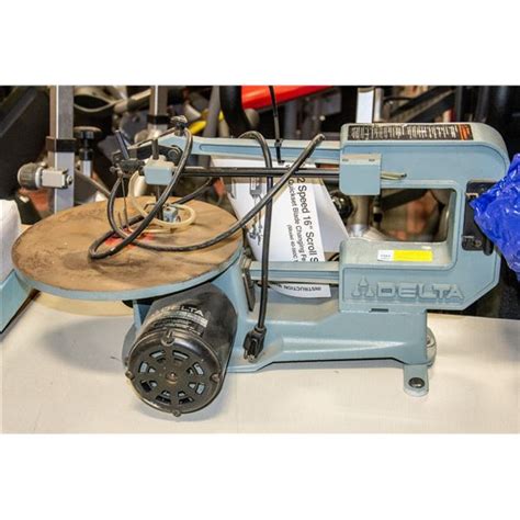 2 Speed 16 Scroll Saw With Operators Manual