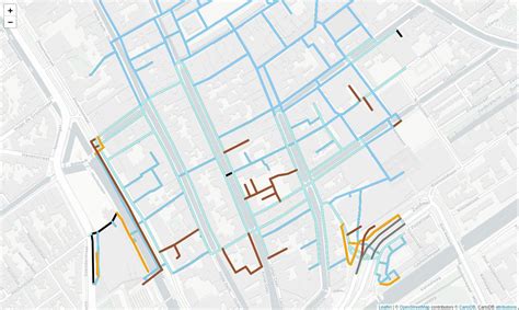 Python Osmnx Plot A Network On An Interactive Web Map With Different Colours Per