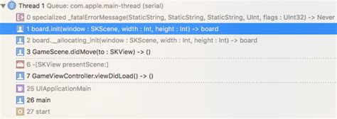 Ios Swift 3 Excbadinstructioncodeexc1386invopsubcode0x0