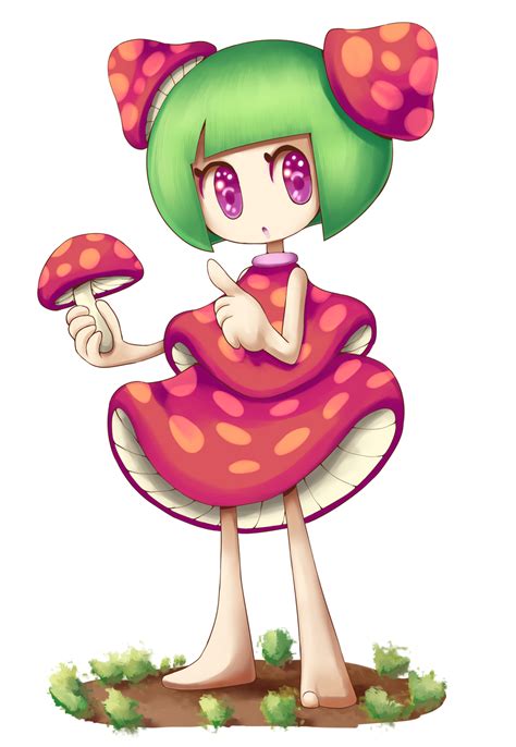 Mushroom Girl By Colorgeist On Deviantart