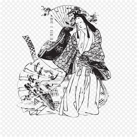 浮世绘日本古代风格人物png图片素材下载图片编号qgbgdxky 免抠素材网