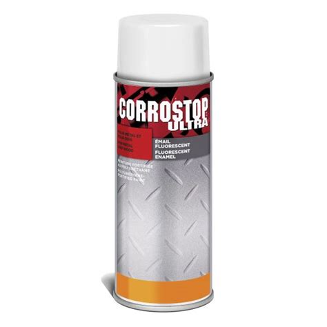 Corrostop Fluorescent Enamel Fluo Red 468 Ft² 340 Ml From