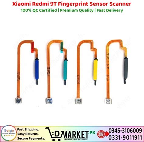 Xiaomi Redmi 9T Fingerprint Sensor Scanner 2025 Exclusive