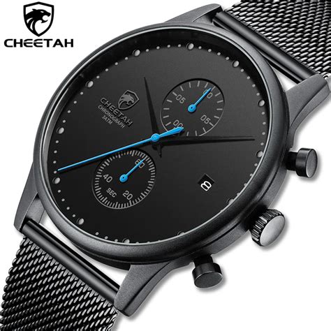 Cheetah Novo Rel Gio De Pulso Masculino De Marca Luxuosa Fashion