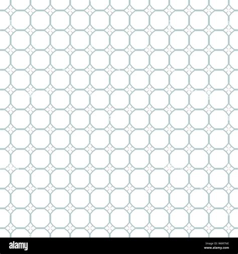Seamless Geometric Ornamental Vector Pattern Abstract Background Stock