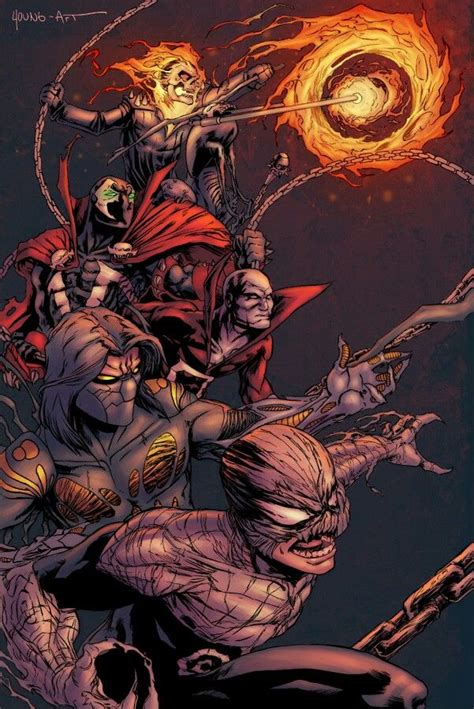 Ghost Rider Spawn Jackie Estacado Haunt And Deadman Marvel And 5