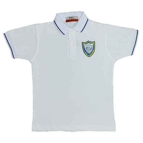 Suéter Polo Blanco Uniformes Y Bordados Escolares
