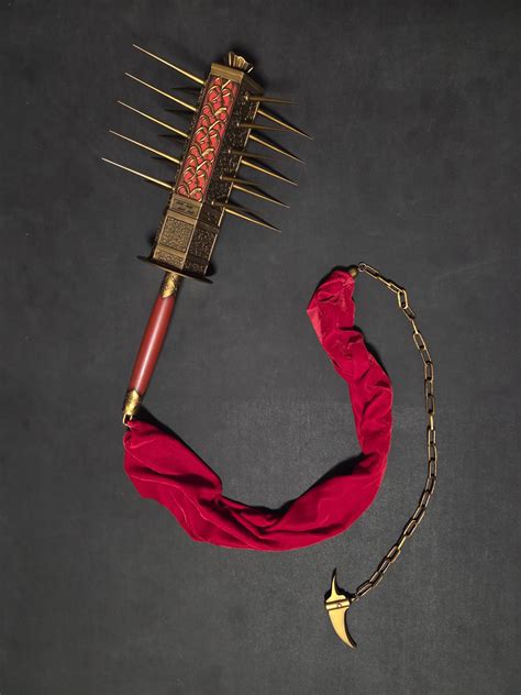 1 Priestess Sakuko Mace Silent Hill F Authentic Cosplay Prop Replica