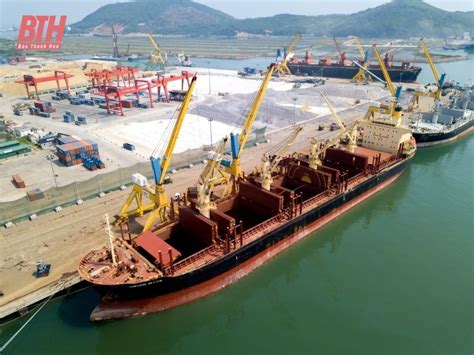 Bustling Cargo Through Nghi Son Port Vietnamvn
